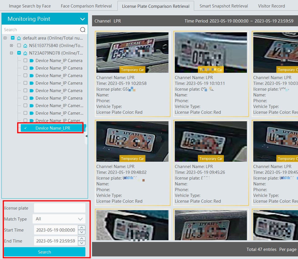 Titanium CMS + Software || Plate Capture Export on NVMS / Monitor Client