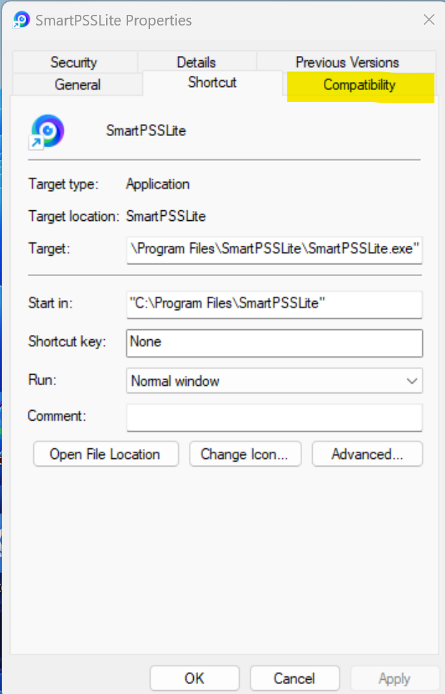 Diamond CMS + Software || Smart PSS Lite Display Resolution Fix (Windows PC)