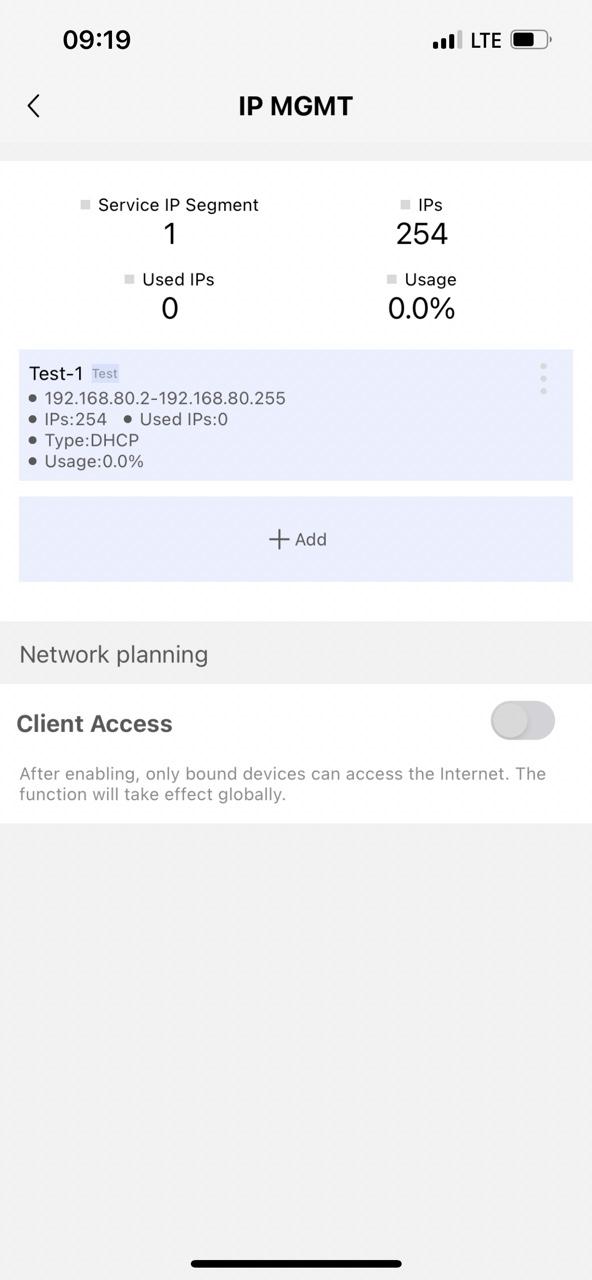 Reyee Mobile App || IP Address Management || Ruijie Reyee