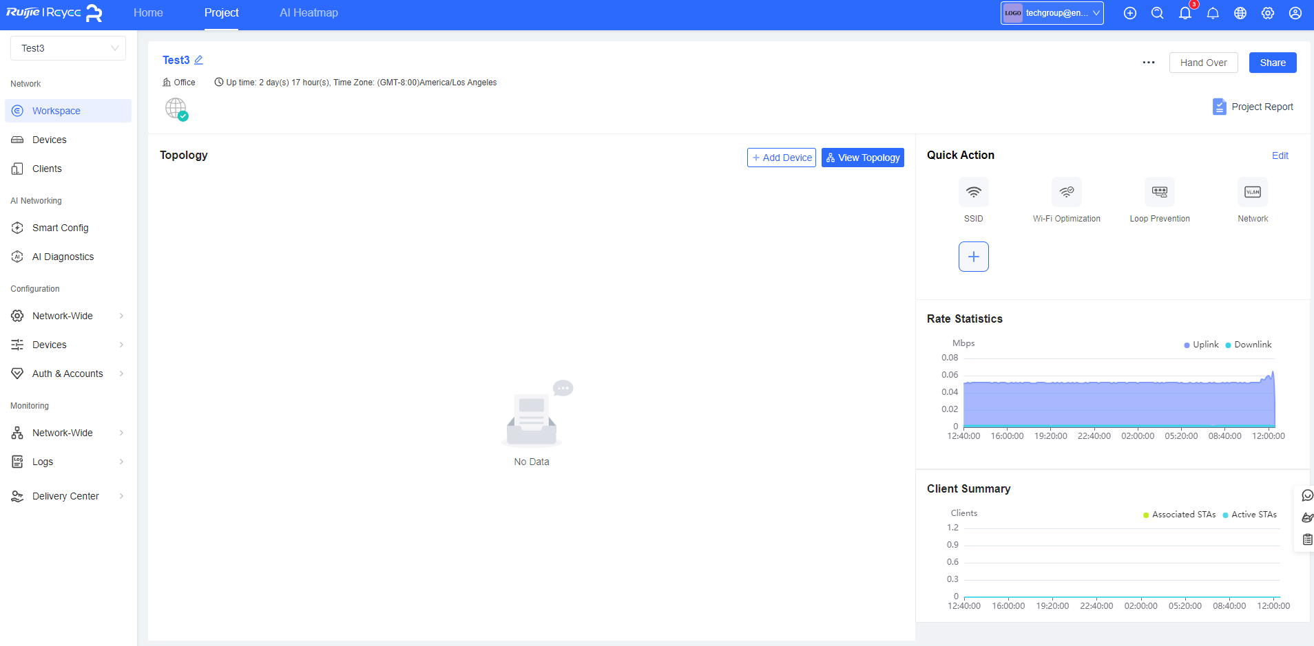 Reyee General || Access Point to Router Mode || Web Gui