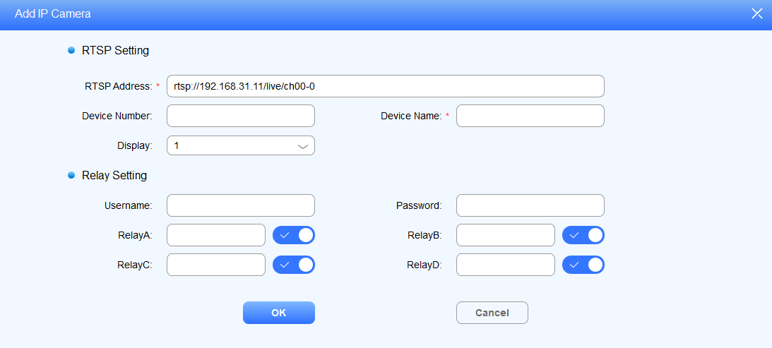 Akuvox Local Sdmc How To Add Third Party Ip Camera