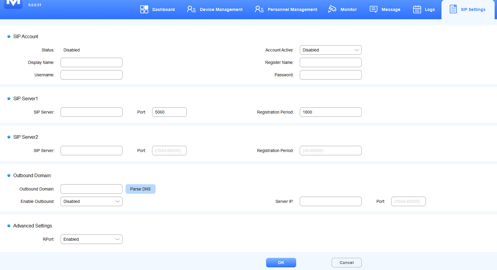 Akuvox Local Sdmc Sip Settings