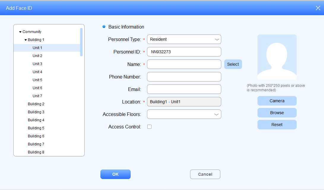 Akuvox Local Sdmc How To Create And Add Face Id