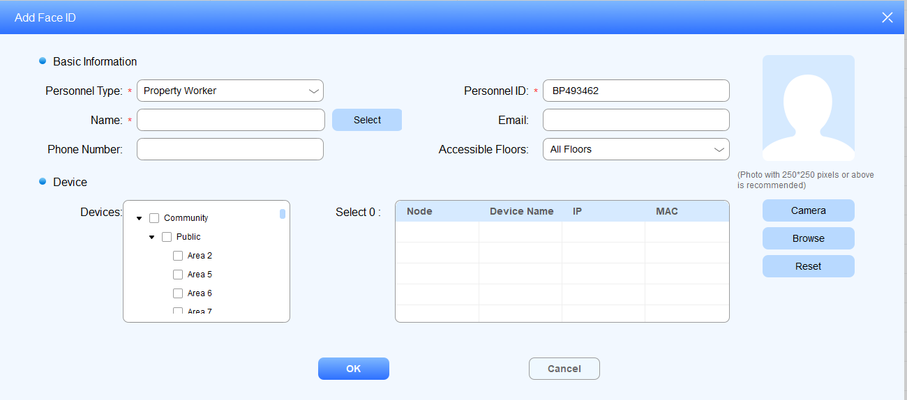 Akuvox Local Sdmc How To Create And Add Face Id