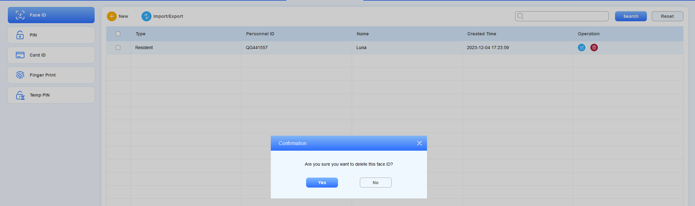 Akuvox Local Sdmc How To Checkeditdelete Face Data