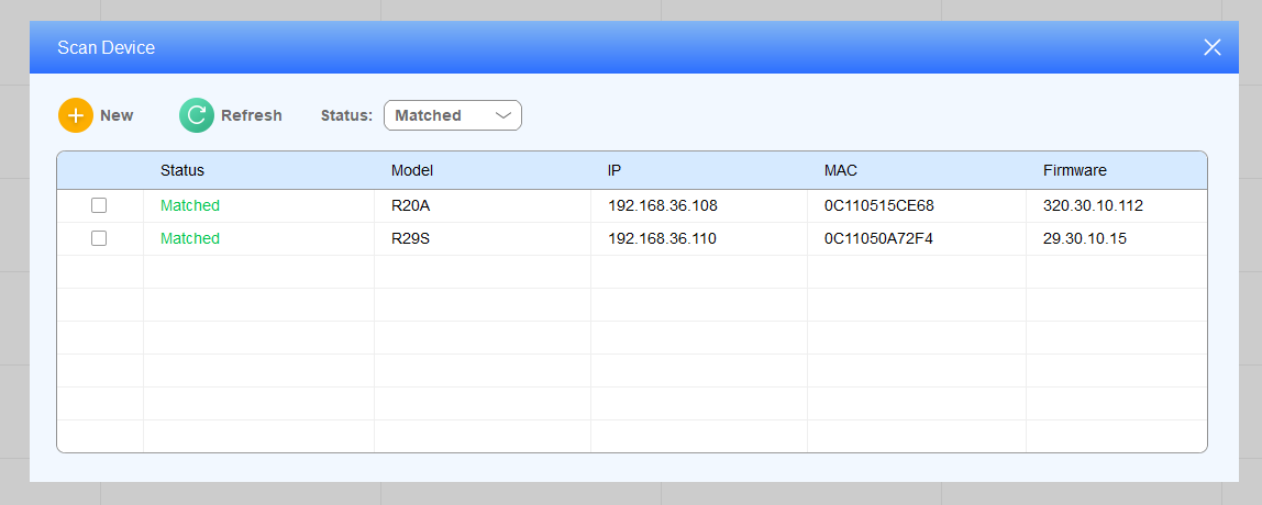 Akuvox Local Sdmc Add Devices Via Scanning
